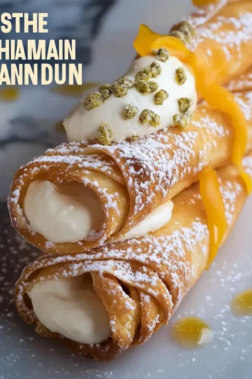 Ultimate Authentic Sicilian Cannoli Recipe: Deliciously Crispy
